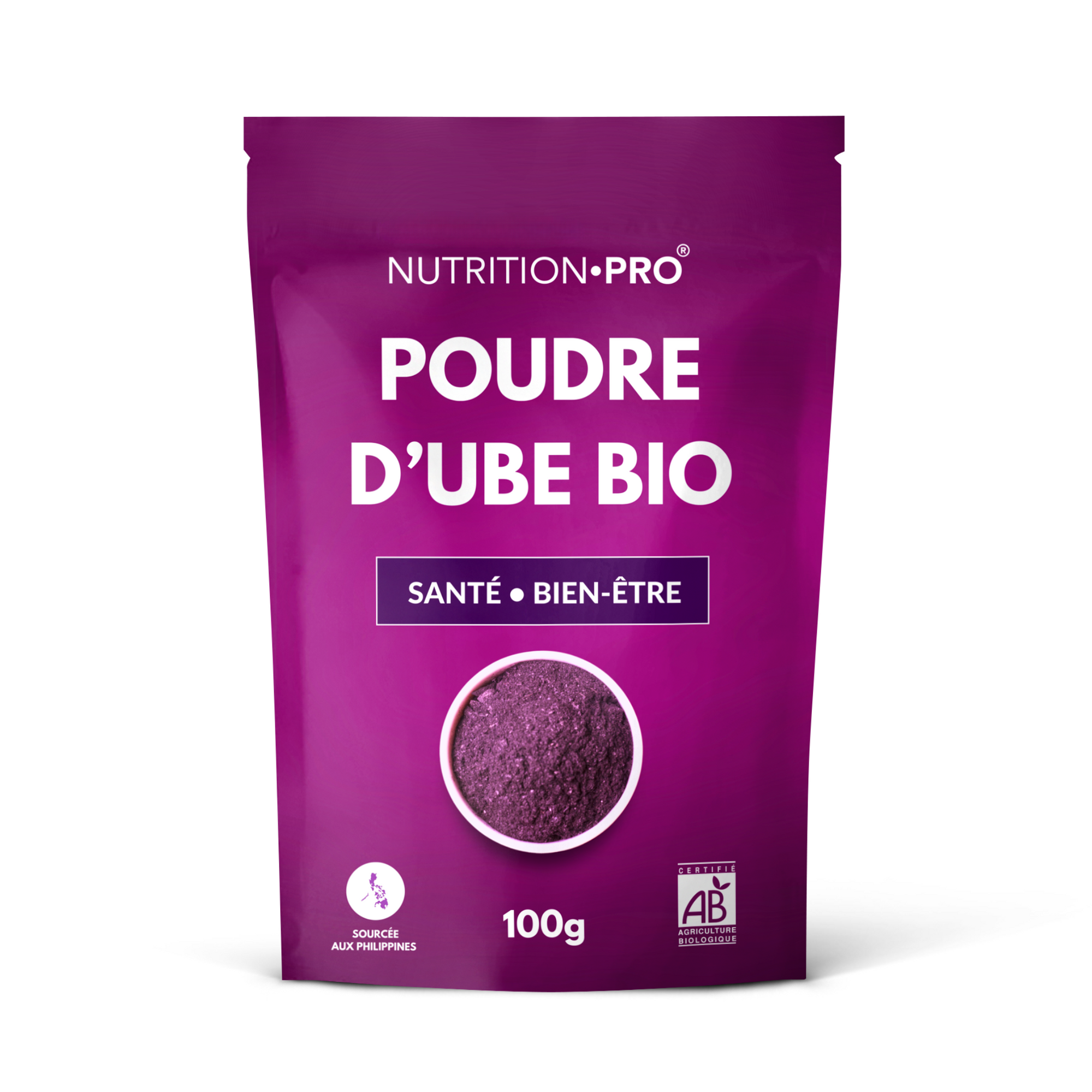 Ube bio en poudre – Superaliment violet 100% naturel | Nutrition•pro